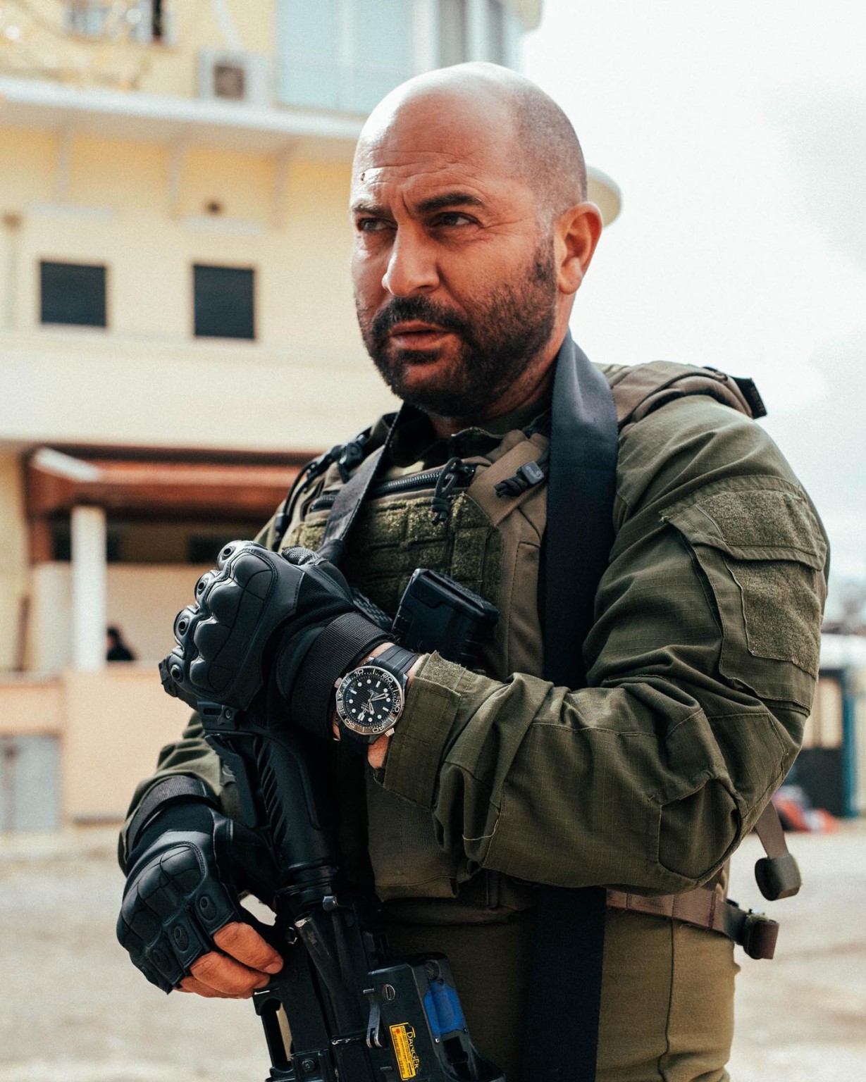 Lior Raz, protagonista de ‘Fauda’ en acción