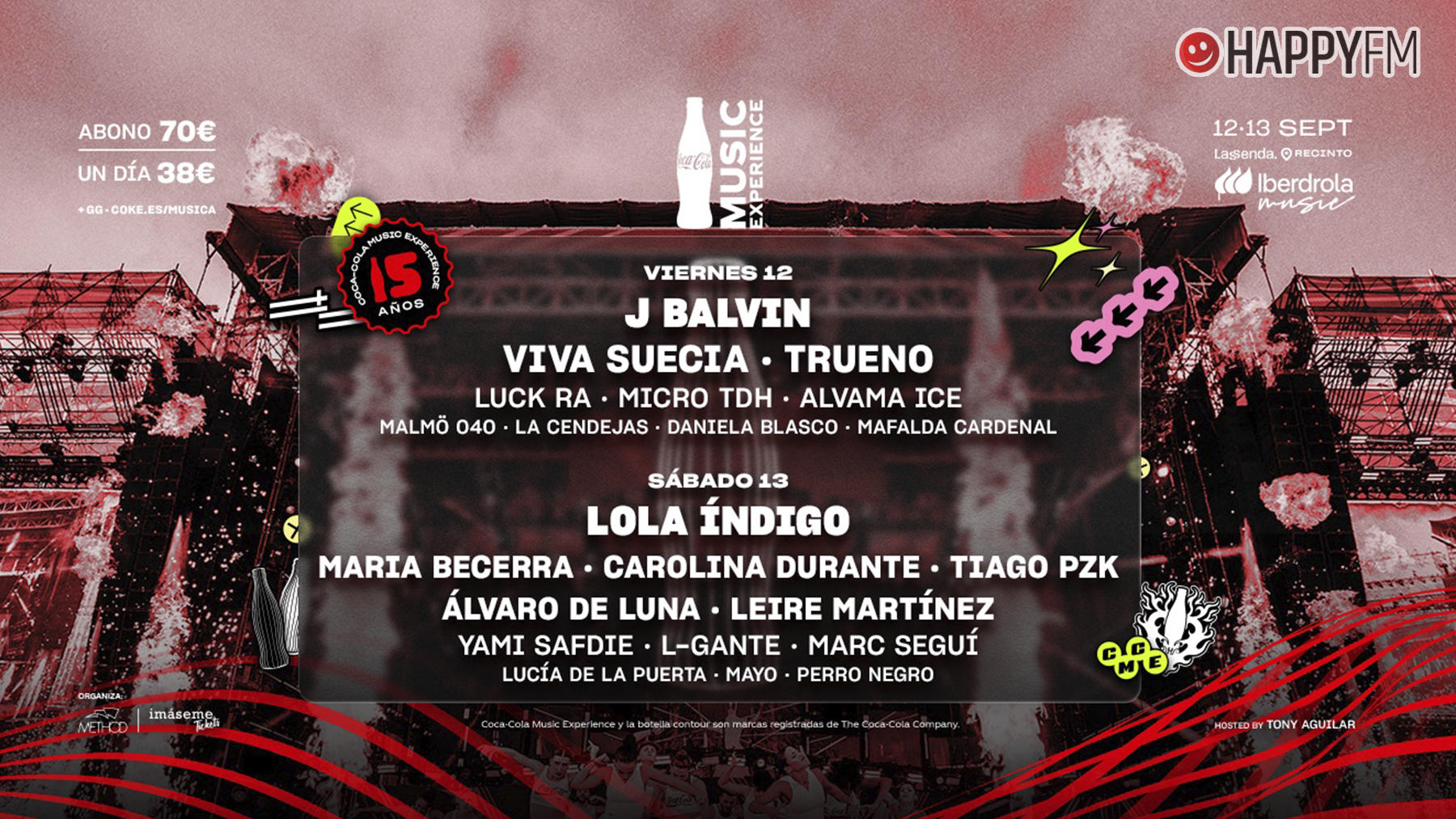 Lola Índigo y Yami Safdie se unen a Coca-Cola Music Experience 2025